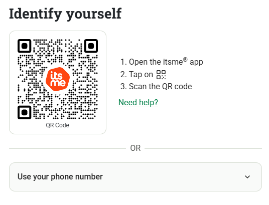 How can I login with ItsMe? – Circus.be (EN)